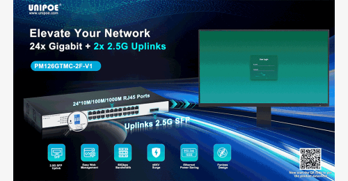Elevate Your Network 24GE+2*2.5G SFP-Unipoe